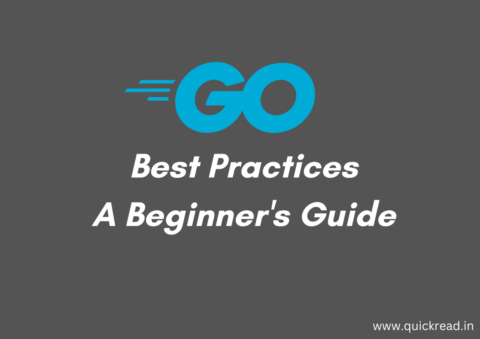 Go Best Practices: A Beginner's Guide