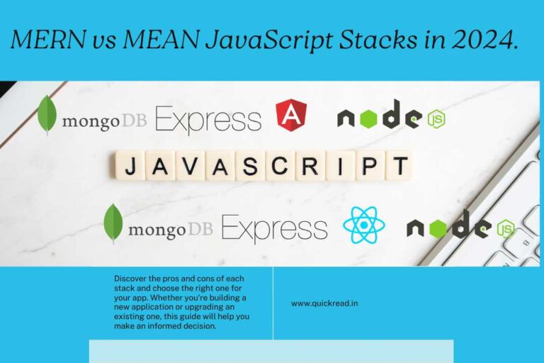 MERN vs MEAN - Choosing the Right JavaScript Stack for Your App in 2024